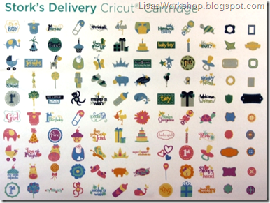 Lisa's Workshop: New Storks’ Delivery Cricut Cartridge and more new ...